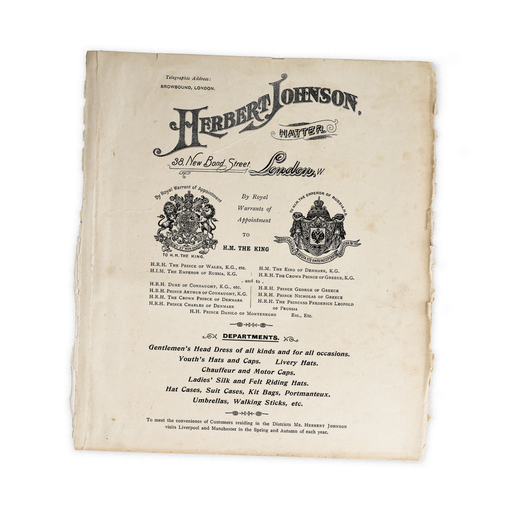 Origins of Herbert Johnson | SWAINE
