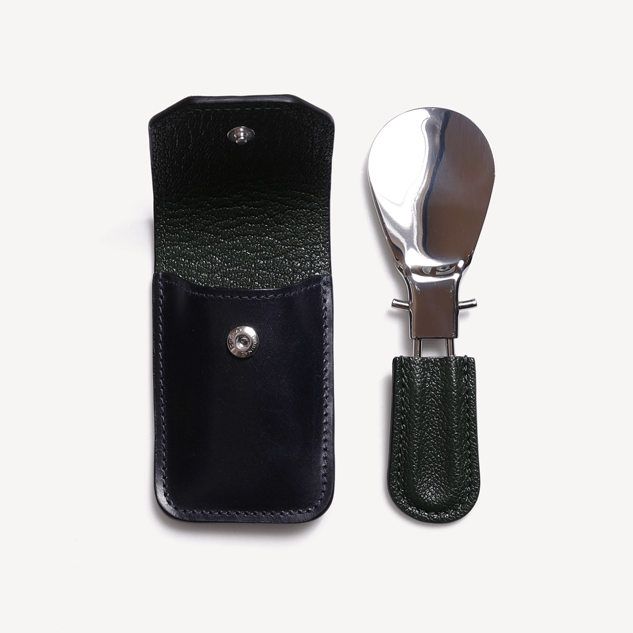 Bridle Key Fob Shoe Lift - Navy