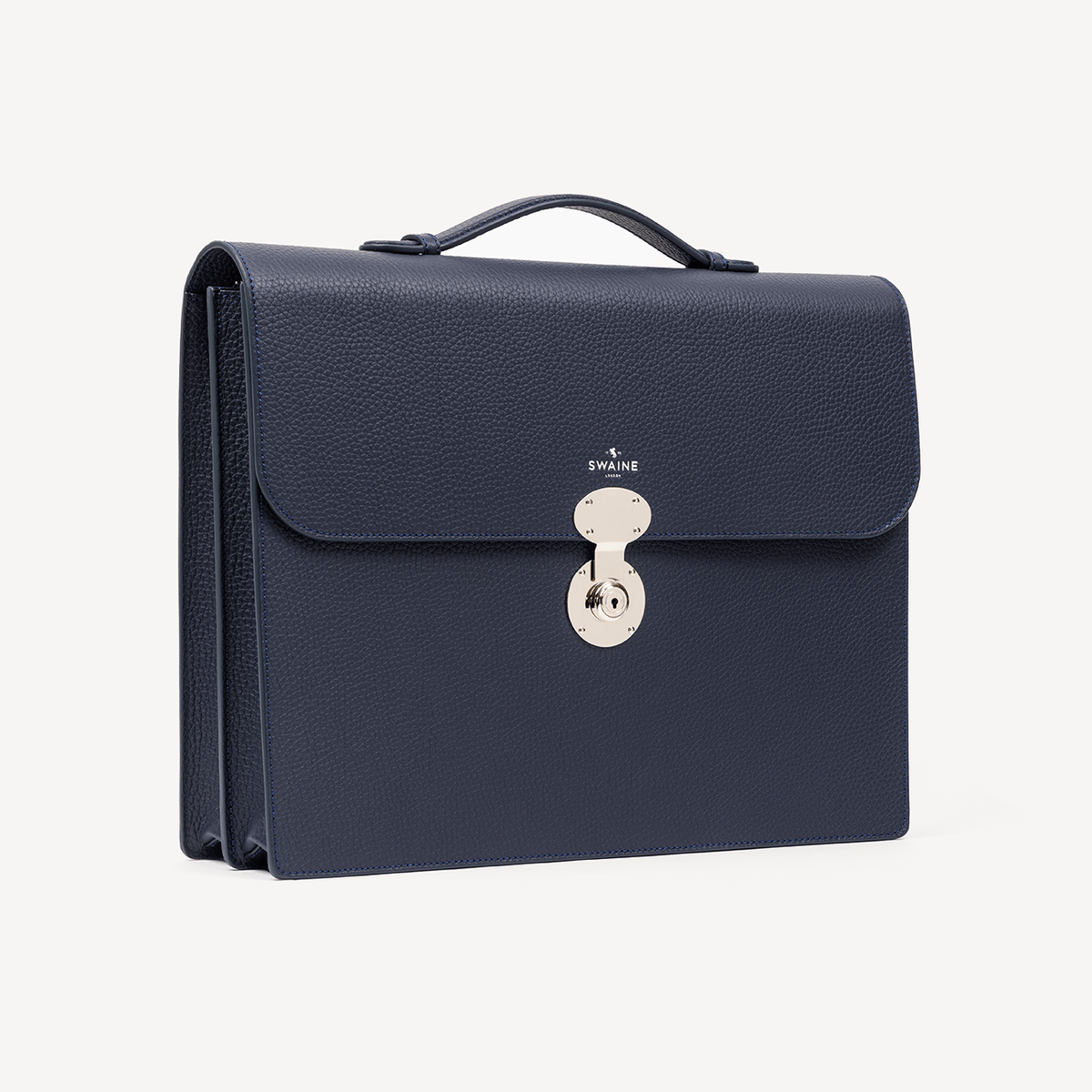 President - Luxury Leather Briefcase