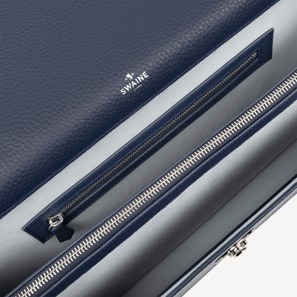 President - Luxury Leather Briefcase