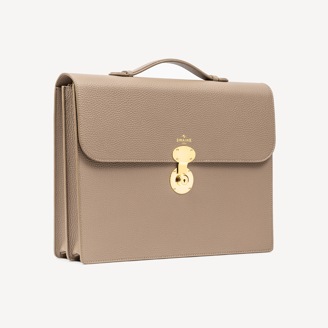 President - Leather Briefcase