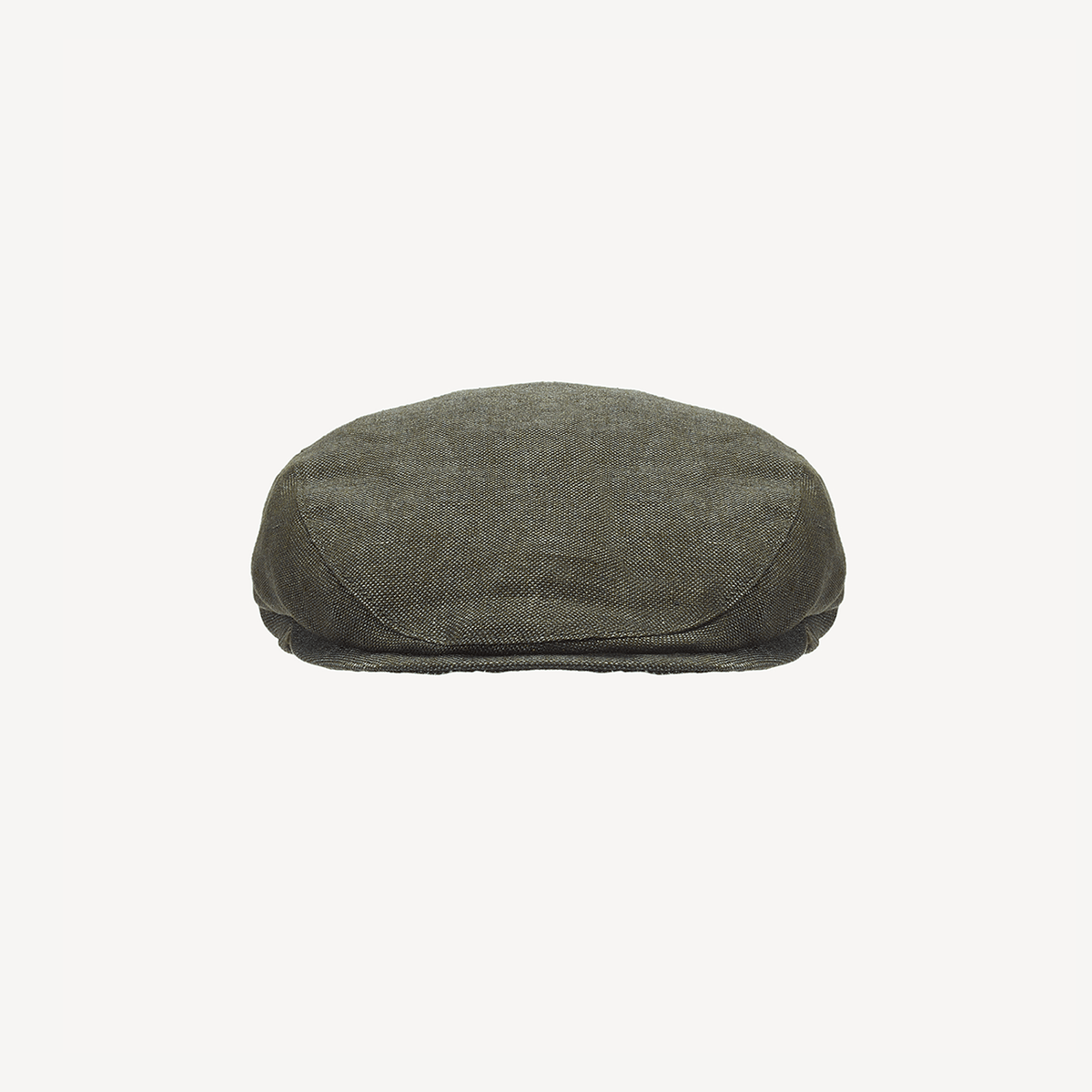 Slim Cap - Olive Linen | Swaine London